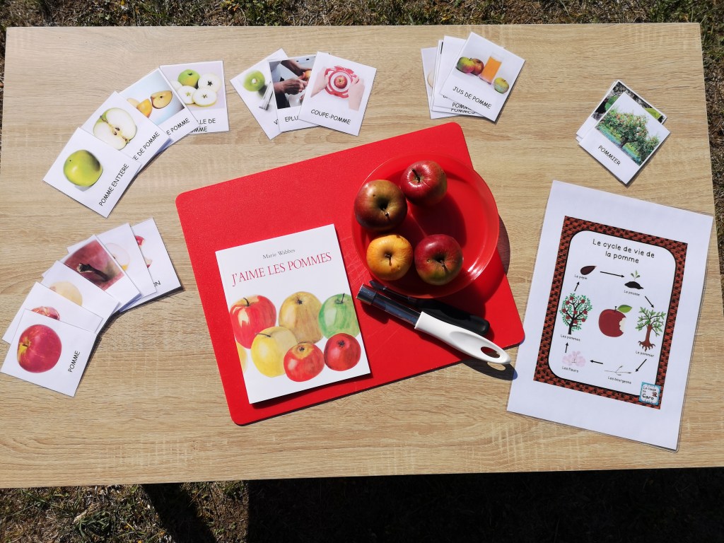 Semaine thématique : la pomme – Ma vie trépidante de maman