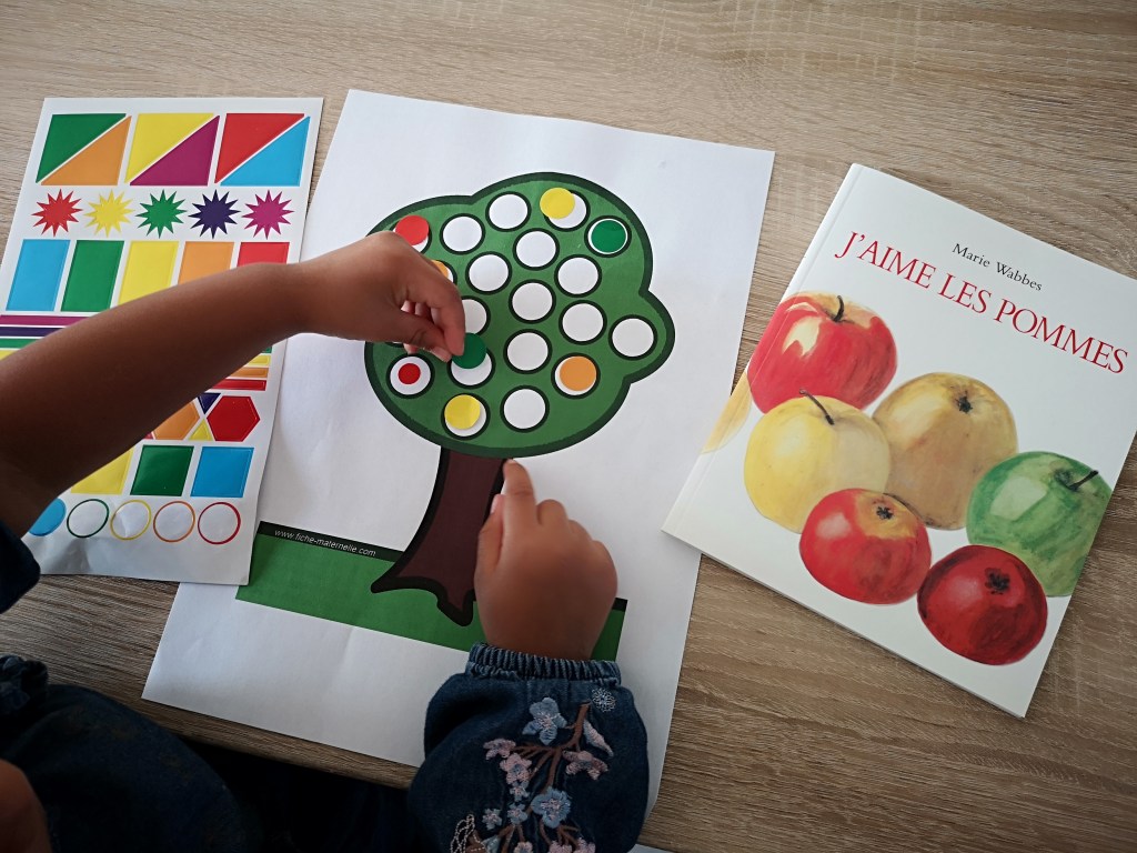Semaine thématique : la pomme – Ma vie trépidante de maman