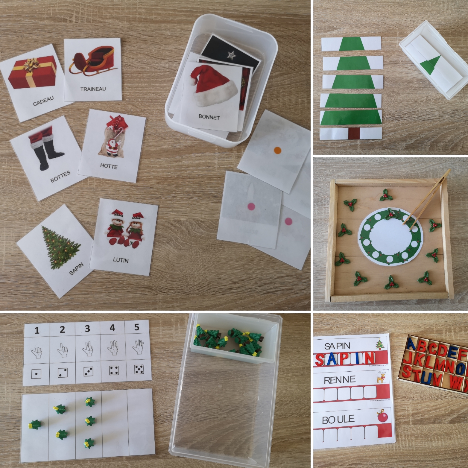 Fiches d’activités : Noël – Ma vie trépidante de maman