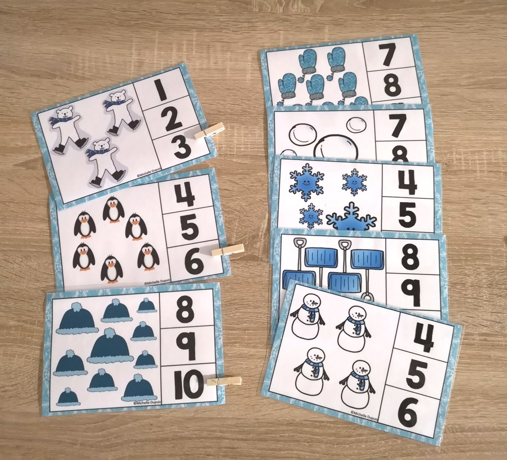 Fiches d’activités hiver – Ma vie trépidante de maman