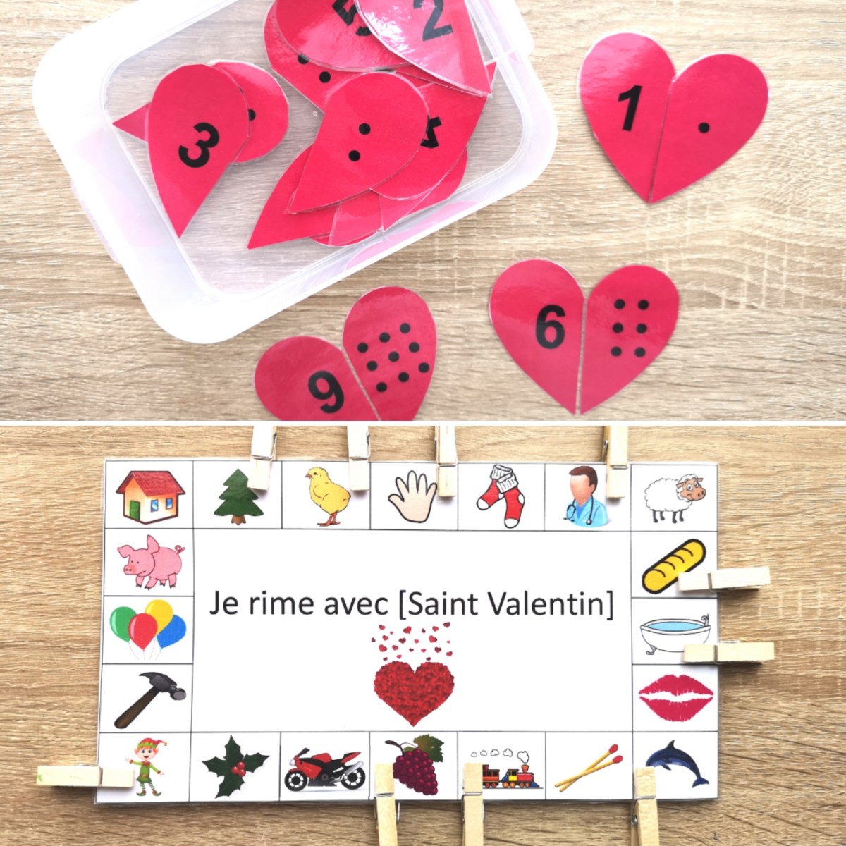 Fiches d’activités Saint-Valentin – Ma vie trépidante de maman