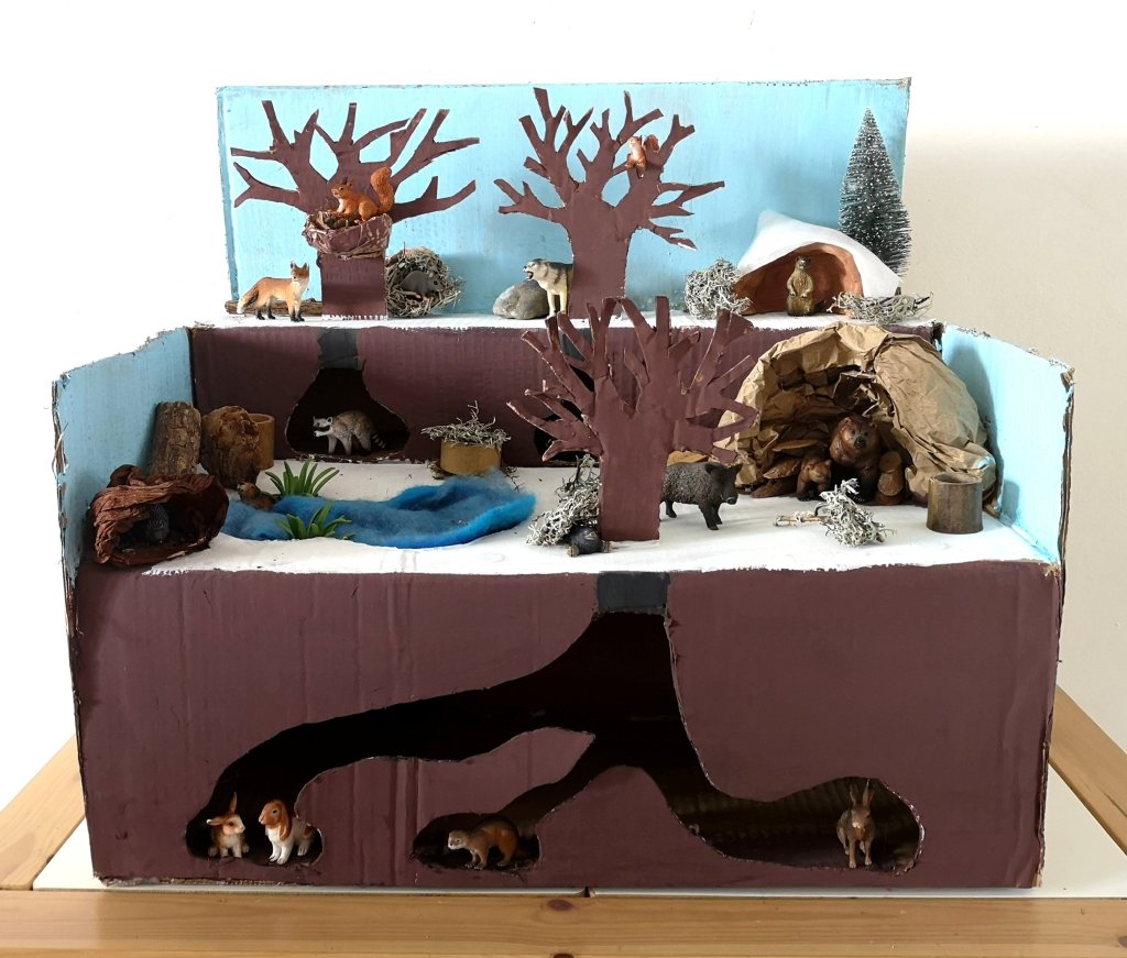 Les animaux en hiver – Ma vie trépidante de maman